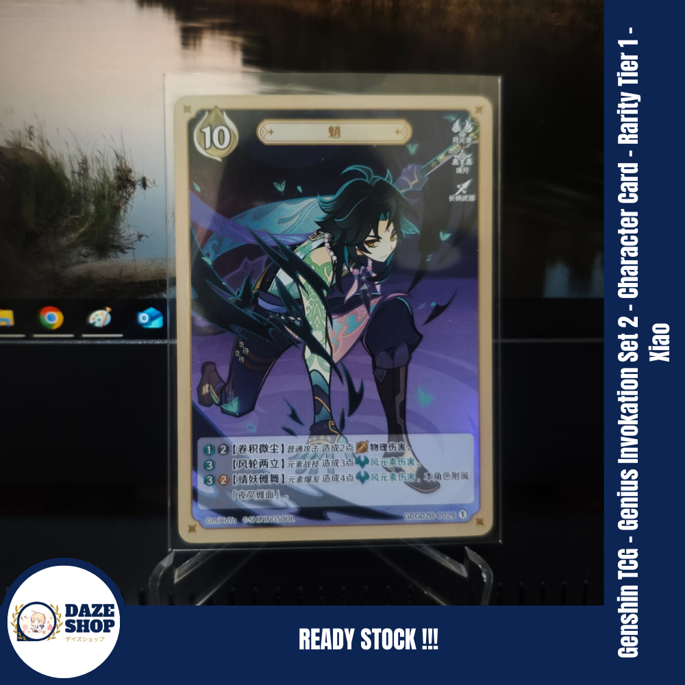Jual Genshin TCG - Genius Invokation Set 2 - Character Card - Rarity ...