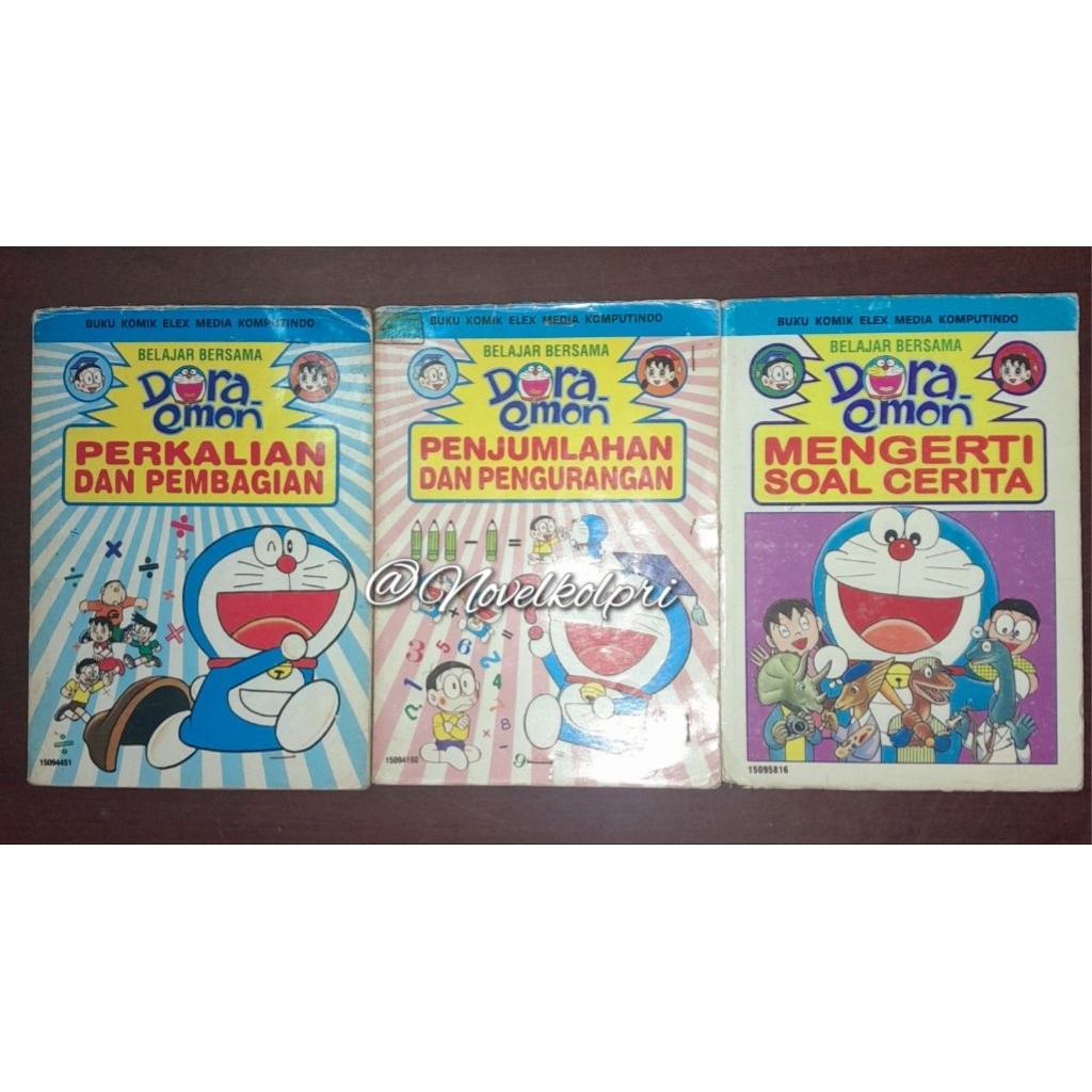 Jual Komik SET 3 Buku Belajar Bersama Doraemon | Shopee Indonesia