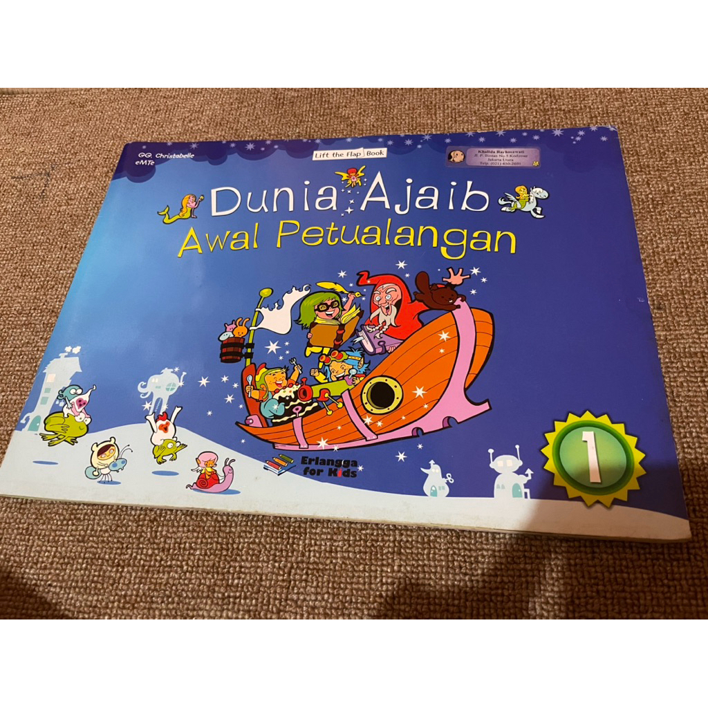 Jual Buku preloved Dunia Ajaib Awal Petualangan -Lift the flap book ...