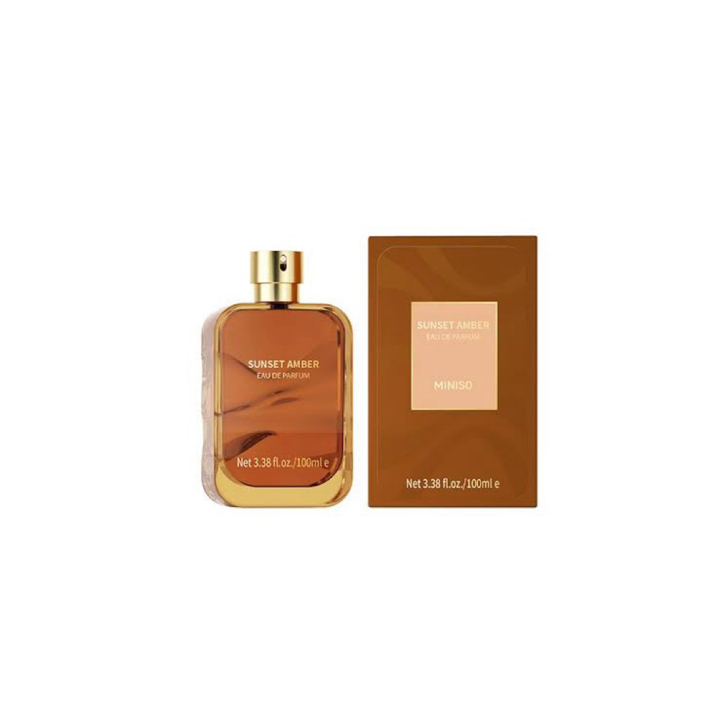 Jual Miniso Sunset Amber Eau De Parfum 100ml / parfum pria tahan lama ...
