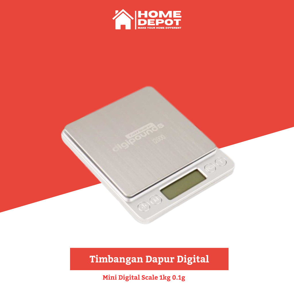 Jual Timbangan Dapur Digital Mini Scale 1kg Akurasi 0.1g | Shopee Indonesia