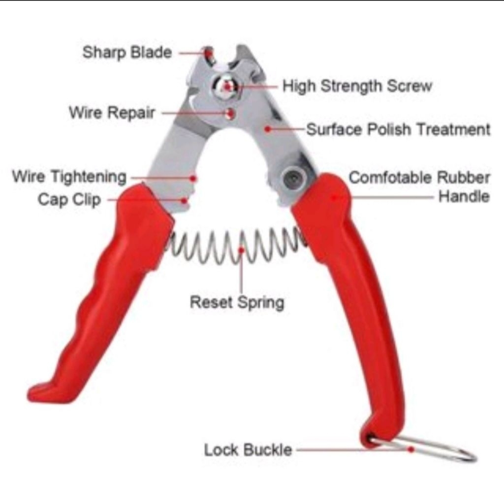Jual Tang potong seling kabel rem shifter sepeda mutifungsi tang potong ...