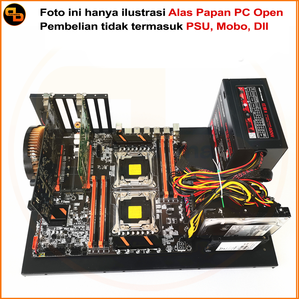 Jual Casing Alas PC Papan Open Server Rackmount Atx Case Motherboard ...