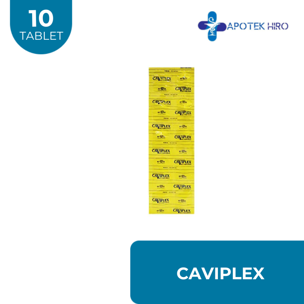 Jual CAVIPLEX 1 STRIP - 10 KAPLET | Shopee Indonesia