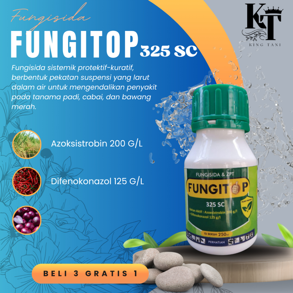 Jual Fungisida Fungitop 325sc/ 250ml/ beli 3gratis1 | Shopee Indonesia