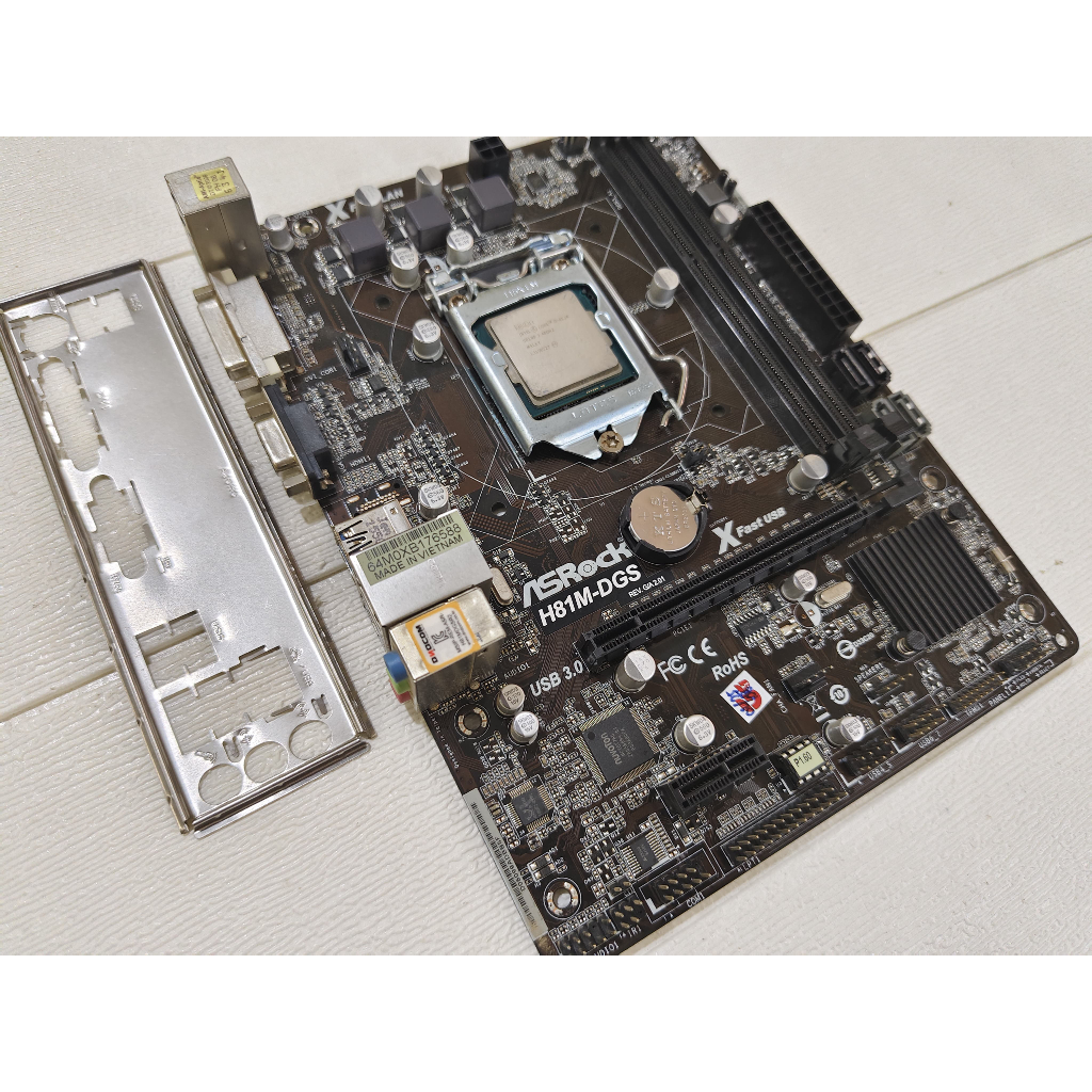 Jual Paket Mainboard H81 Procesor core i3 4160 LGA 1150 3.60Ghz ...