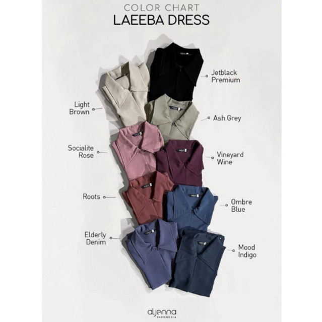 Jual ALJENNA - LAEBA DRESS | PL SAILA JETBLACK PREMIUM M | FUSE ...