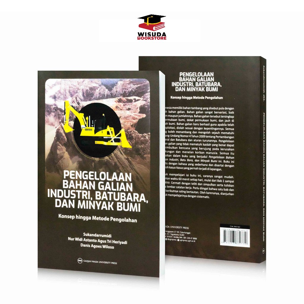 Jual Buku Geologi / Pengelolaan Bahan Galian Industri Batubara dan Minyak Bumi UGM Press / UGM ...