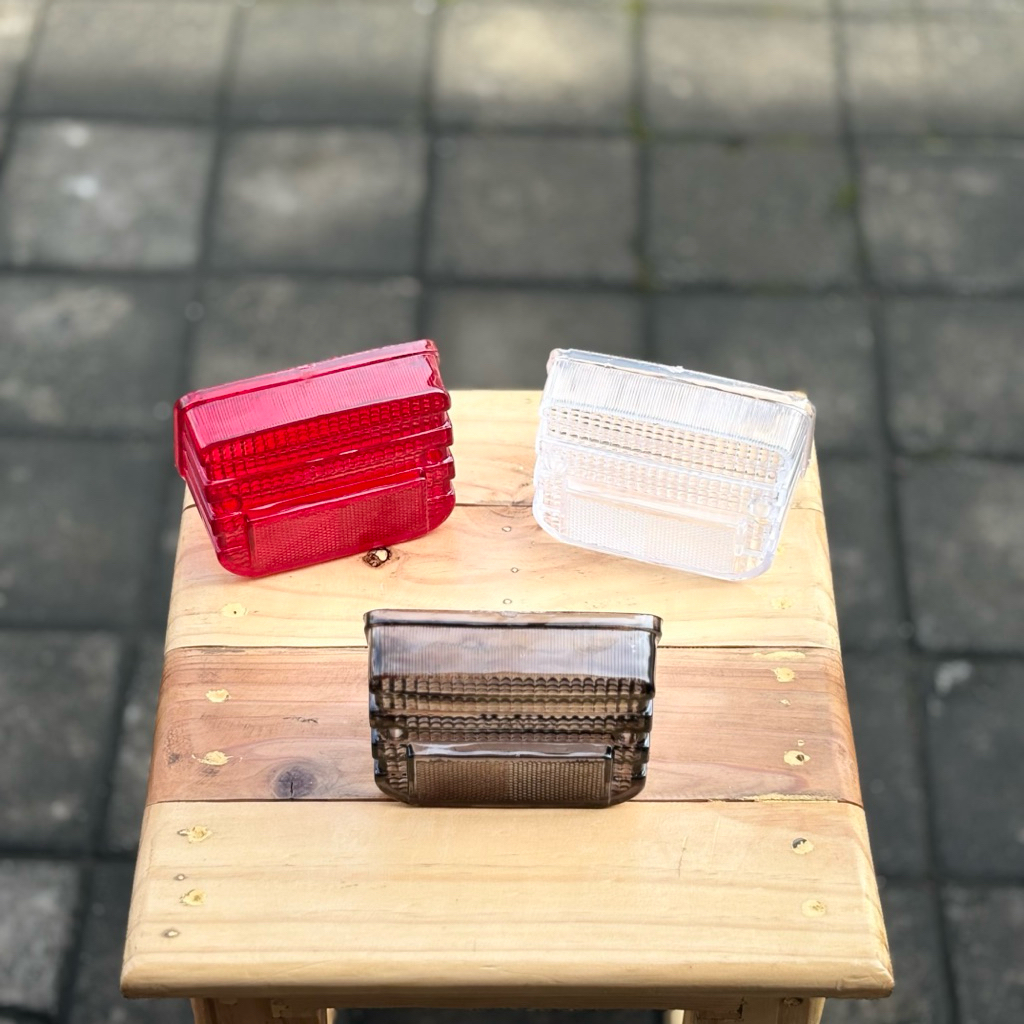 Jual Mika StopLamp Honda GL 100 | Merah & Bening | Pnp GL 100 Win 100 ...