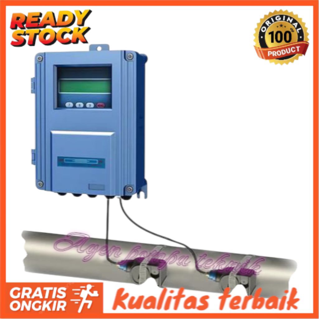 Jual Ultrasonic Flow meter TDS-100F Transducer 50-700mm Flowmeter ...