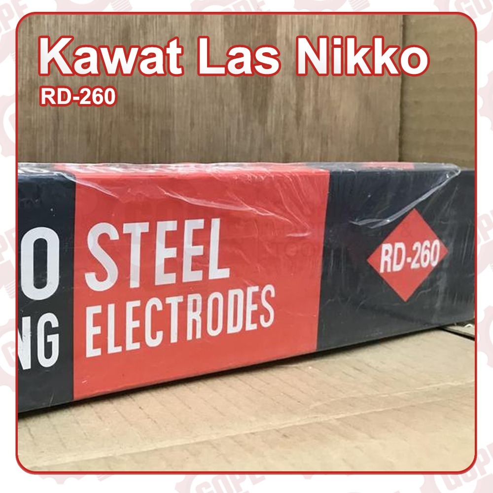 Jual Kawat Las Nikko RD 260 (1 dus = 5 kg) | Shopee Indonesia
