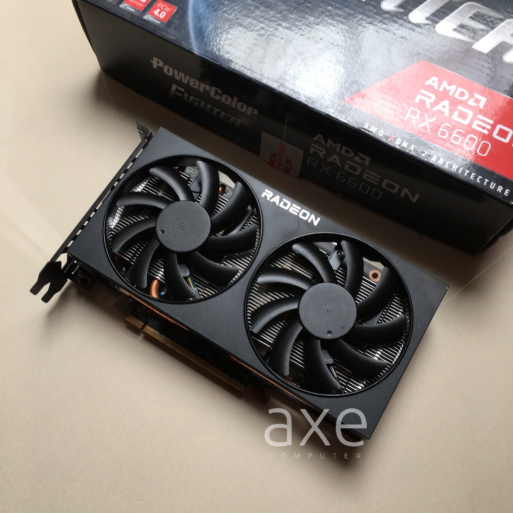 Jual Rx 6600 power color fullset segel | Shopee Indonesia