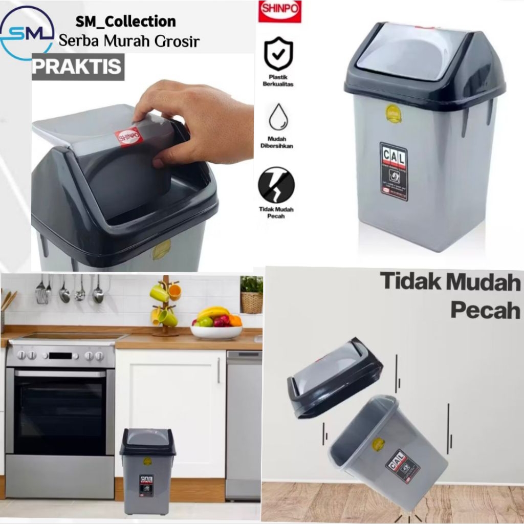 Jual Tempat Sampah/Keranjang Sampah/Tong Sampah Shinpo 820S, 820M, 820L ...