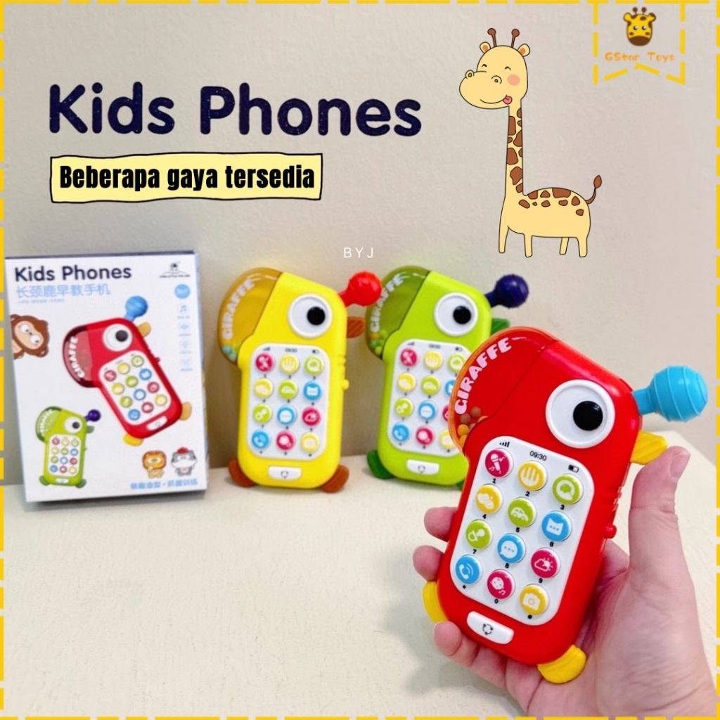 Jual Gstar Mainan Ponsel Anak, Paket Kids Phones, Beberapa Warna ...