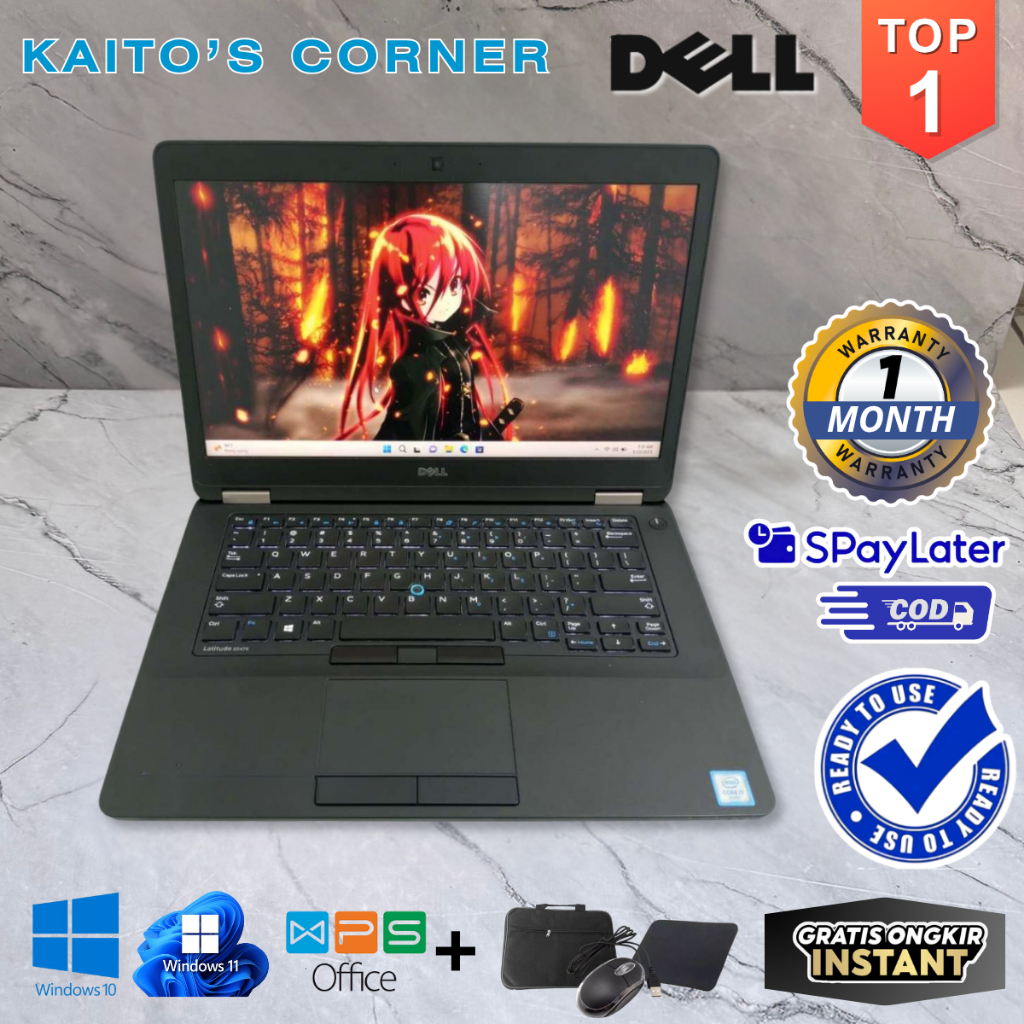 Jual [Bekas] Laptop Dell Latitude 5400/5410//5430/5440/5450/5470/5480/5490/7400/7470 Core i3/i5 ...