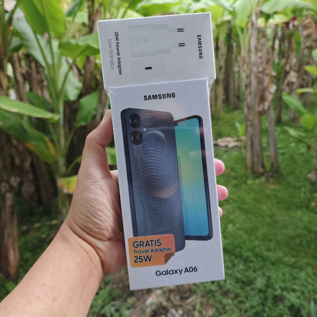 Jual Samsung Galaxy A06 4/64 - Hitam | Shopee Indonesia