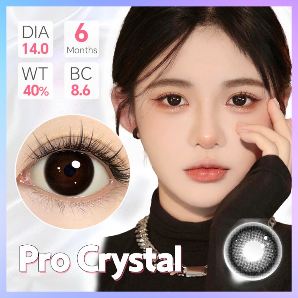 Jual SOFTLENS PRO CRYSTAL NORMAL & MINUS 0.50 s/d 6.00 FREE LENSCASE ...