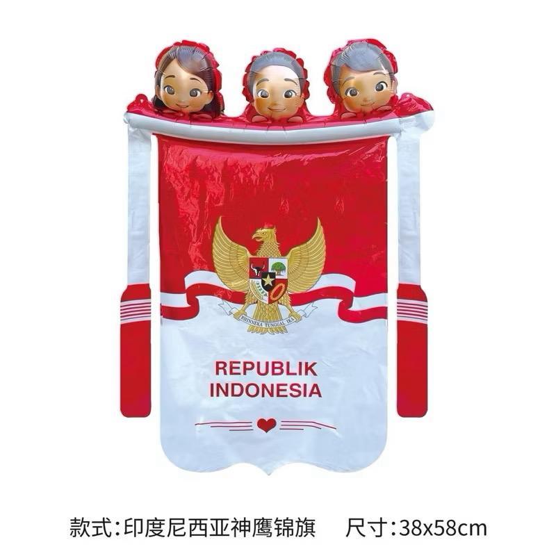 Jual STANDING BACKDROP KEMERDEKAAN REPUBLIK INDONESIA GARLAND BALON ...