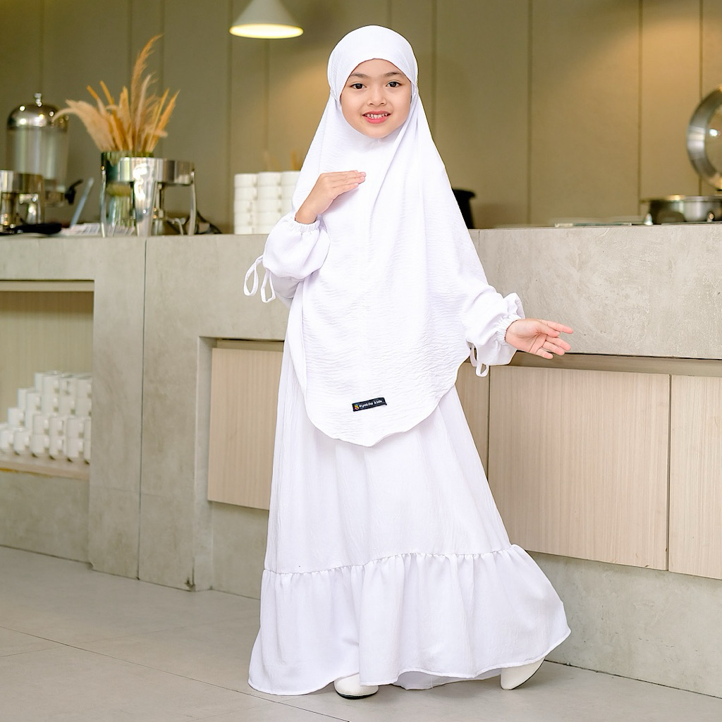 Jual Hayana Kids,Medina Set Gamis Anak Syar’i Khimar Bergo Free Cadar ...