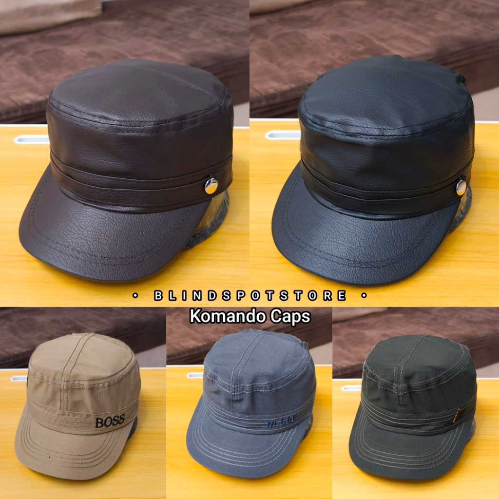 Jual Topi Komando Pria Wanita – Topi Militer Kanvas Outdoor | Army Cap ...