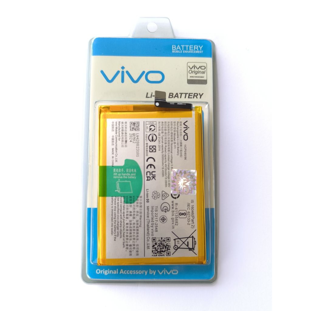 Jual Baterai Batre Vivo Y02T - Y35 5G B-Y1 Original | Shopee Indonesia