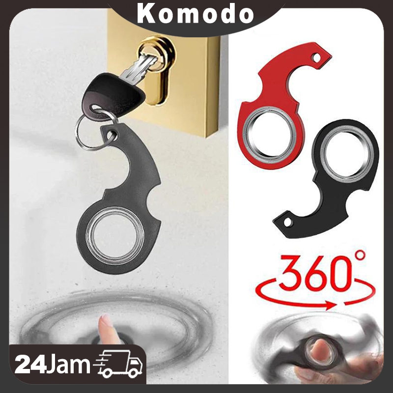 Jual Keychain Fidget Spinner /KEYRAMBIT Spinner Keychain/ Fidget Toy ...