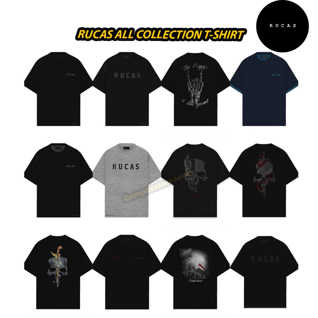 Jual (ORIGINAL) RUCAS PYTHON TEE / RUCAS ROCKSTAR SKELETON HAND / RUCAS ...
