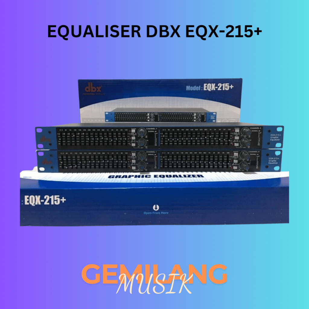 Jual EQUALIZER EQUALISER DBX EQX215 EQX 215+ SUBWOOFER GRADE A | Shopee Indonesia