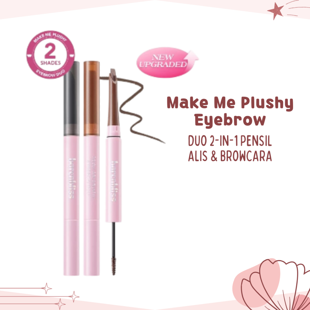 Jual BNB Barenbliss Make Me Plushy Eyebrow Duo 2in1/Pensil Alis | Shopee Indonesia