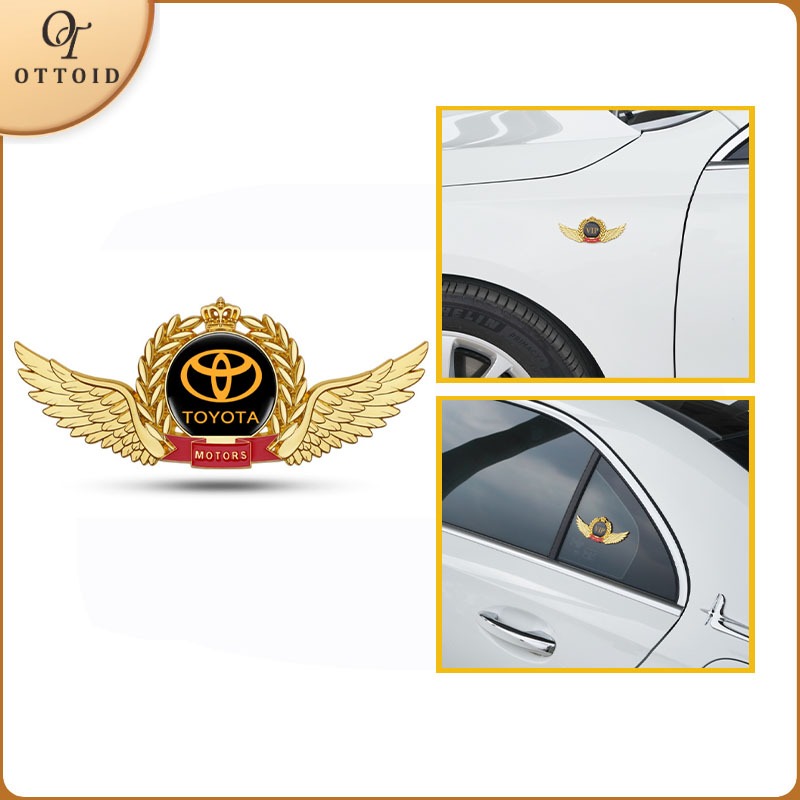 Jual OTTOID Stiker 3D Mobil Emblem Logo Stiker Mobil Stiker Mobil Logam ...