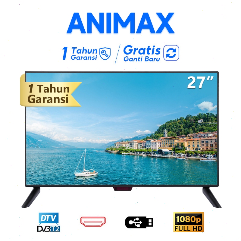 Jual Animax Digital TV 30 inch / 27 inch TV LED Digital TV FHD Televisi ...