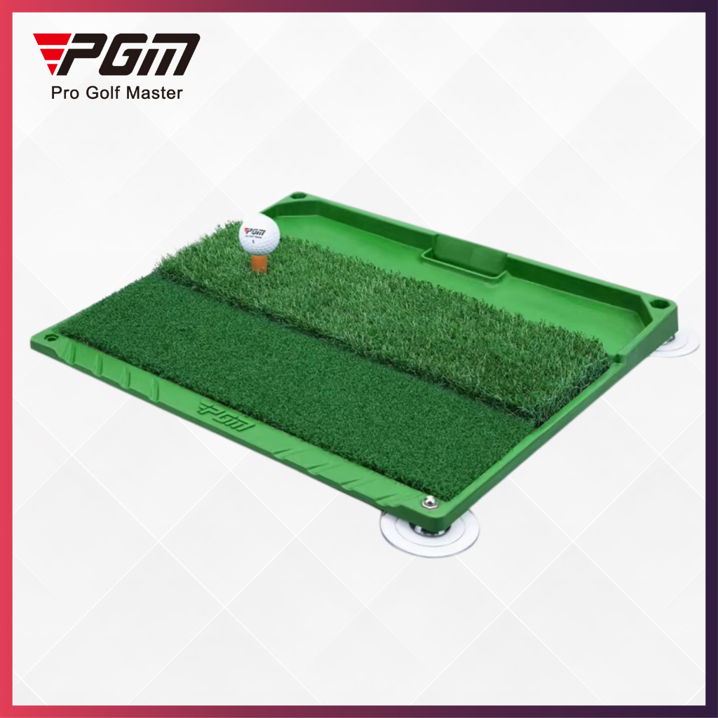 Jual PGM Golf Swing Mat Indoor Practice Hitting Golf Mat with Ball Tray ...