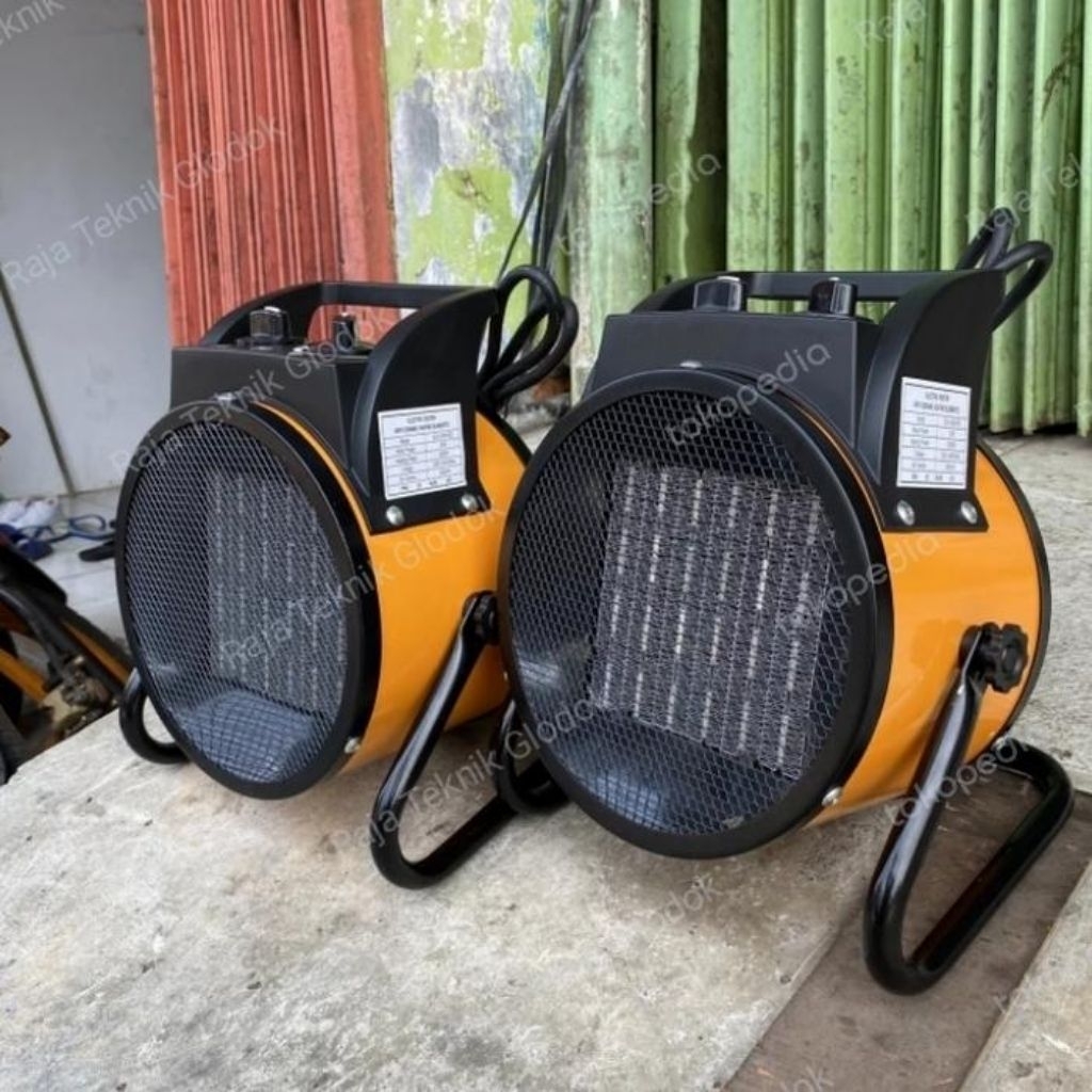 Jual Electric Heater Pemanas Ruangan 3KW 220V Fan Portable Air Heater ...