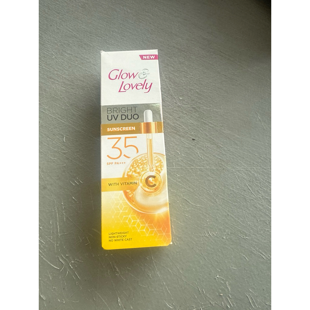 Jual Glow & Lovely Ultimate UV Duo Krim Vitamin C SPF 35 PA+++ 20g/with ...