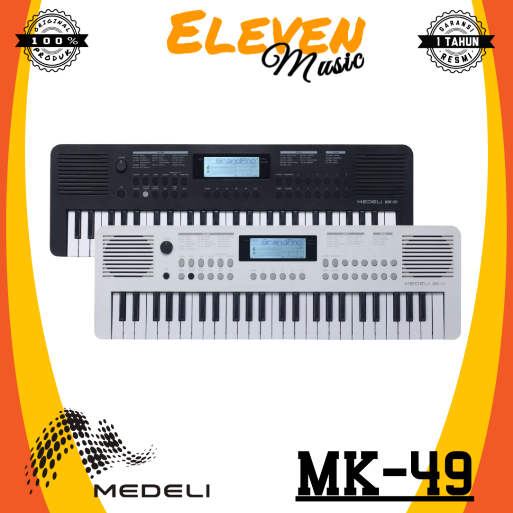 Jual Keyboard Medeli MK-49 Keyboard Portable Mini 49-keys Medeli MK49 Keyboard Mini | Shopee ...