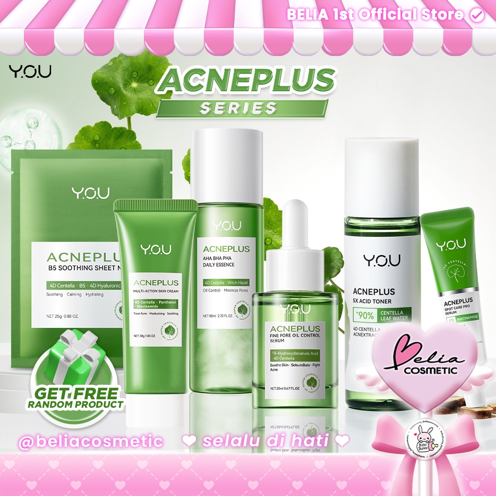 Jual ™ BELIA ™ YOU Acne Plus Cica Herbs Derma Solution | ACNEPLUS Toner ...