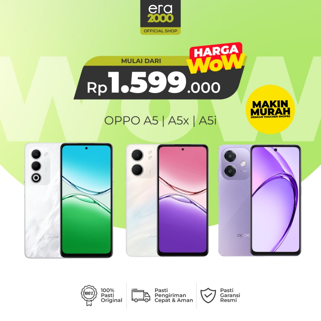 Jual Era 2000 - [NEW] OPPO A5i | A5X | A5 Garansi Resmi | Shopee Indonesia