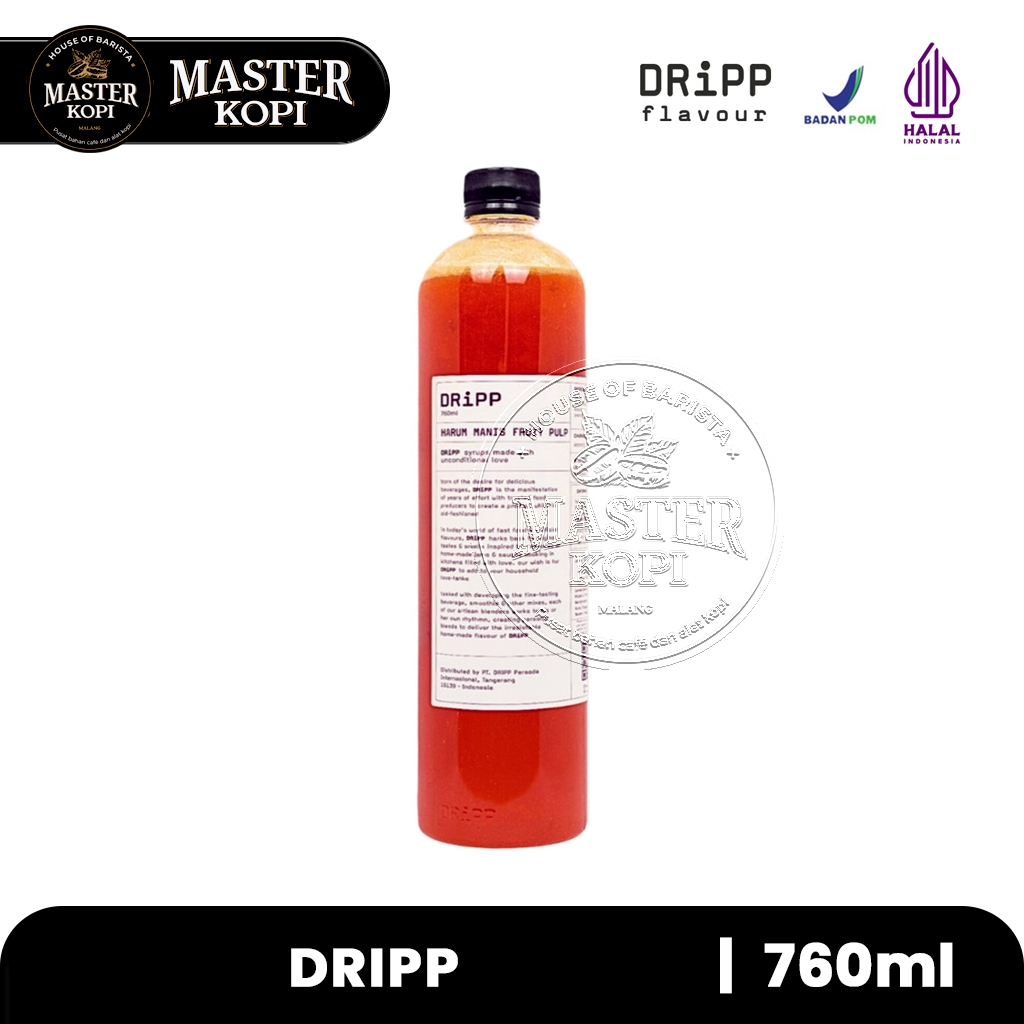 Jual Harum Manis Fruit Pulp DRIPP / Sirup Kental Rasa Harum Manis ...