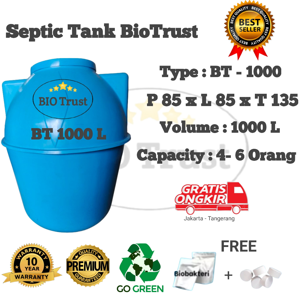 Jual Septik Tank Biotech, Biofil, BioTrust,BioMass,Nanogen,BioFilter ...