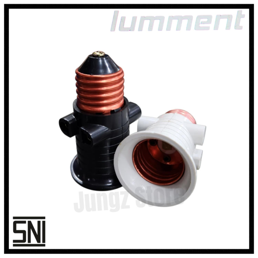 Jual Lumment Fitting Lampu Kombinasi / Pitting Lampu + Colokan E27 SNI ...
