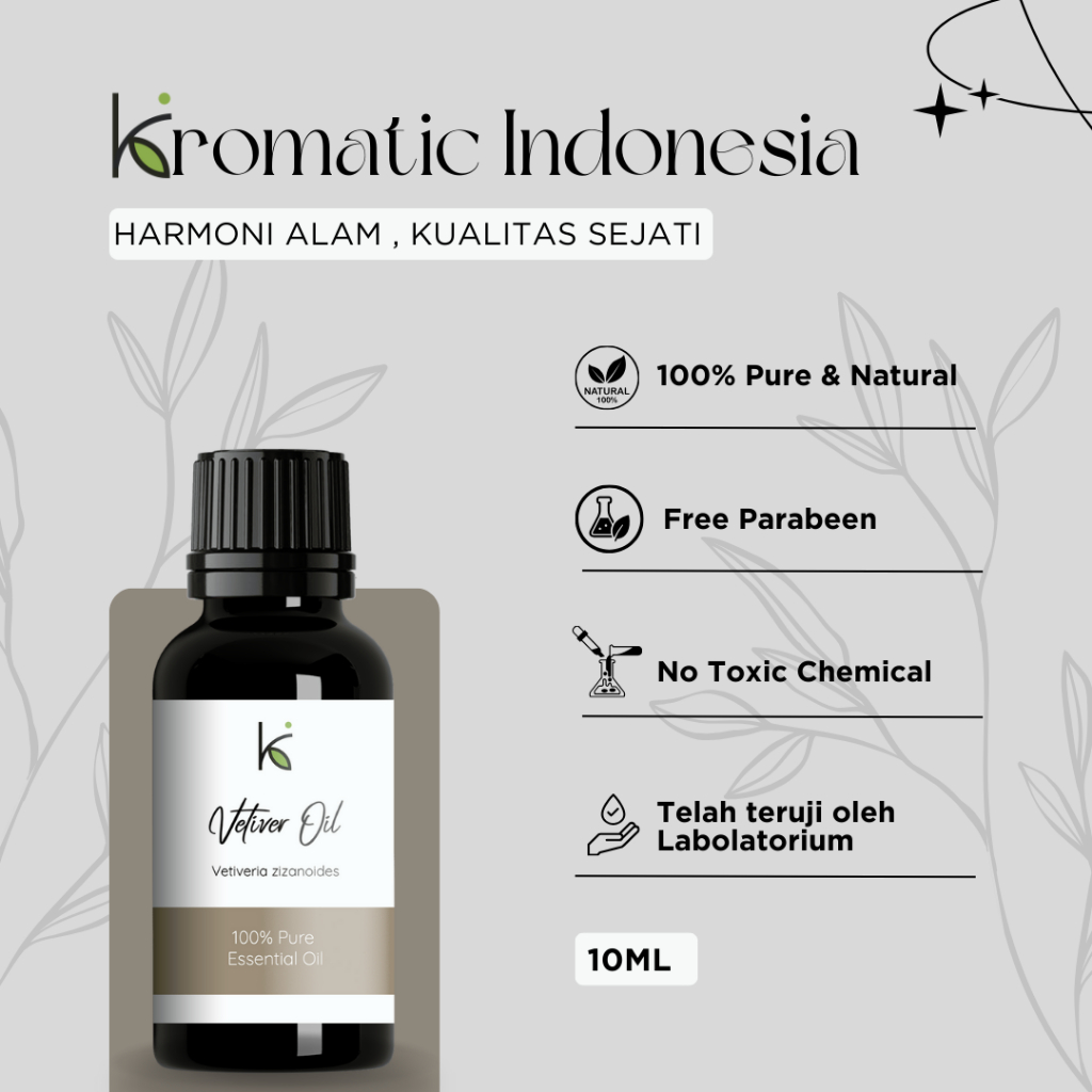 Jual Minyak Akar Wangi 10ml - Vetiver Essential Oil | Shopee Indonesia