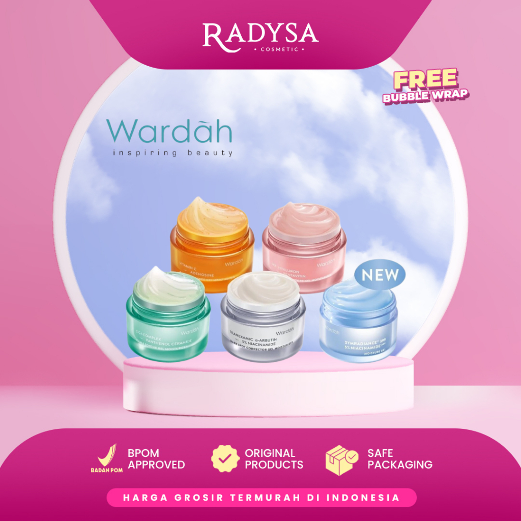 Jual 𝐑𝐀𝐃𝐘𝐒𝐀 - Wardah Gel Moisturizer 30gr 5 Varian ( Dark Spot ...