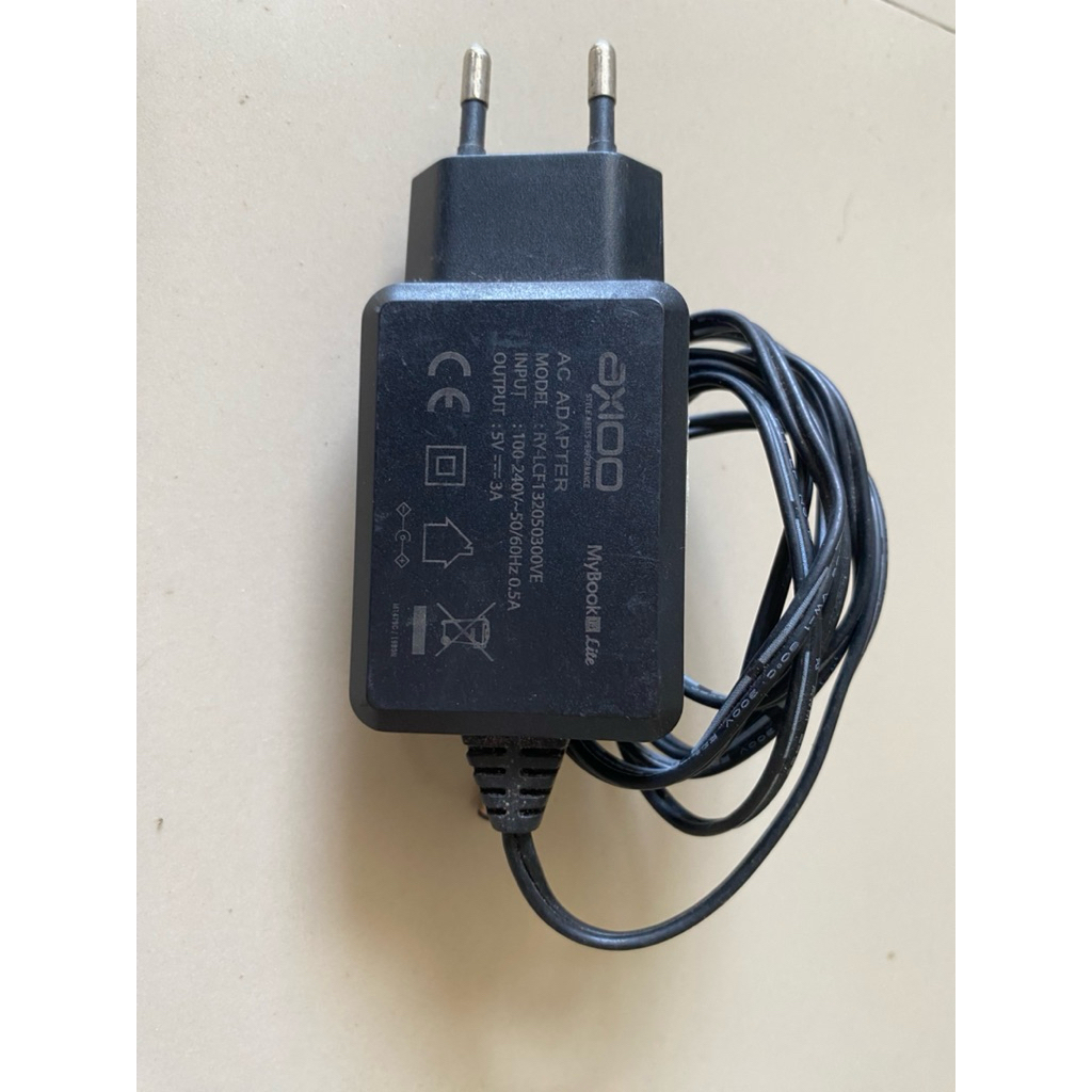 Jual Charger Axioo mybook 14 / 14 Lite 5V 3A original copotan/bawaan ...