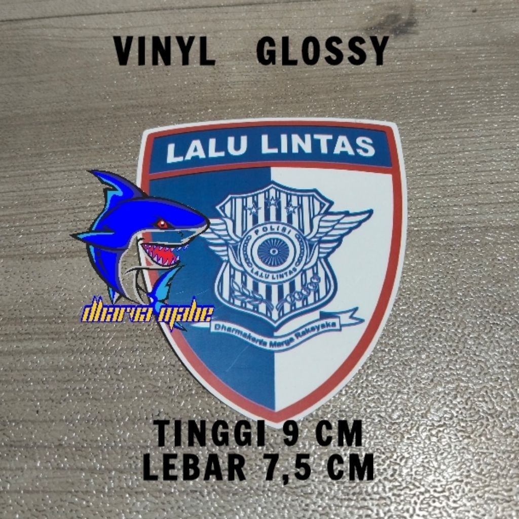 Jual Lantas, Lalu Lintas, Stiker Direktorat lalu lintas, Logo Yoyo Id ...