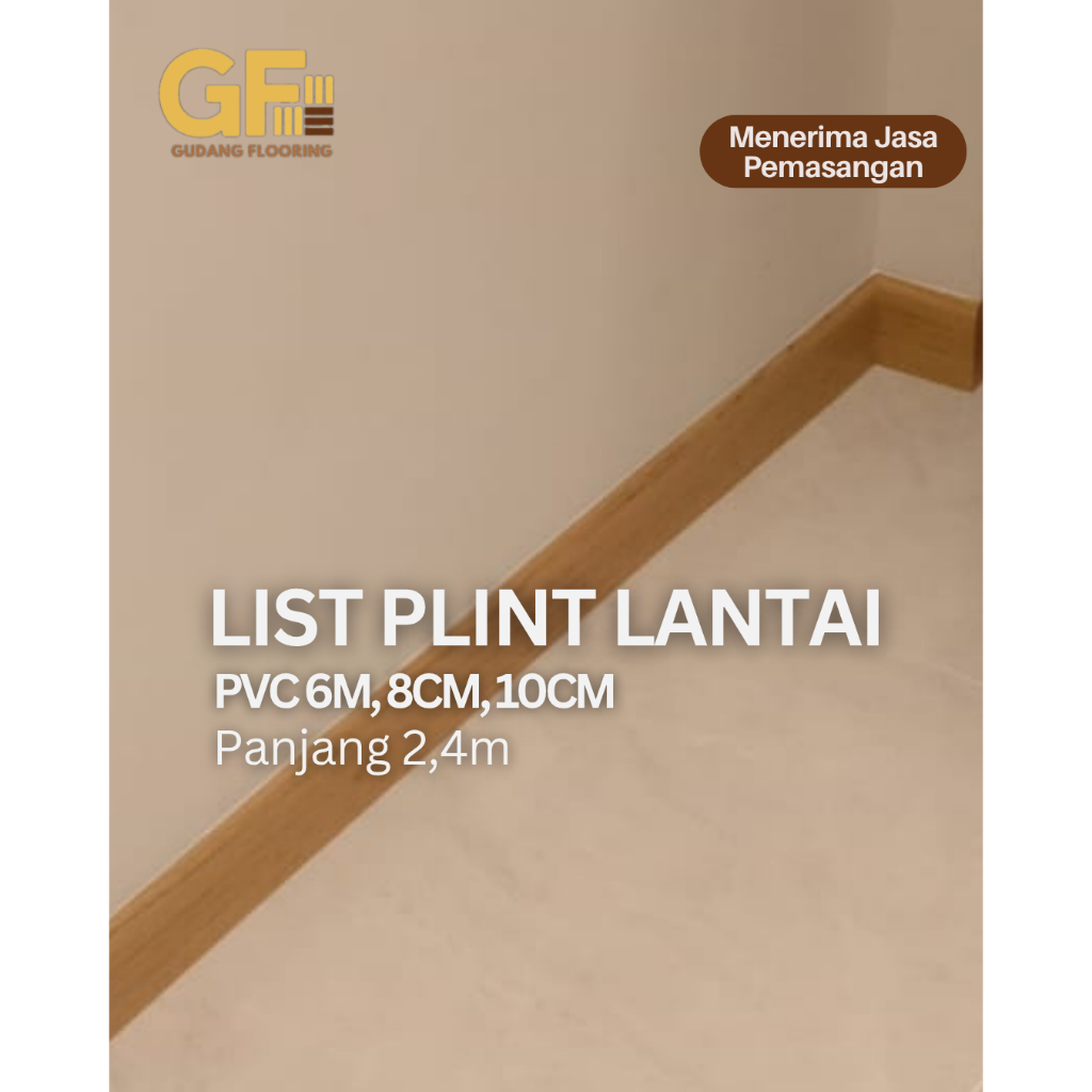 Jual List Plint Lantai PVC SOLID / Plin Lantai Spc, Vinyl / PLINT PADAT 6, 8, 10 cm | Shopee ...