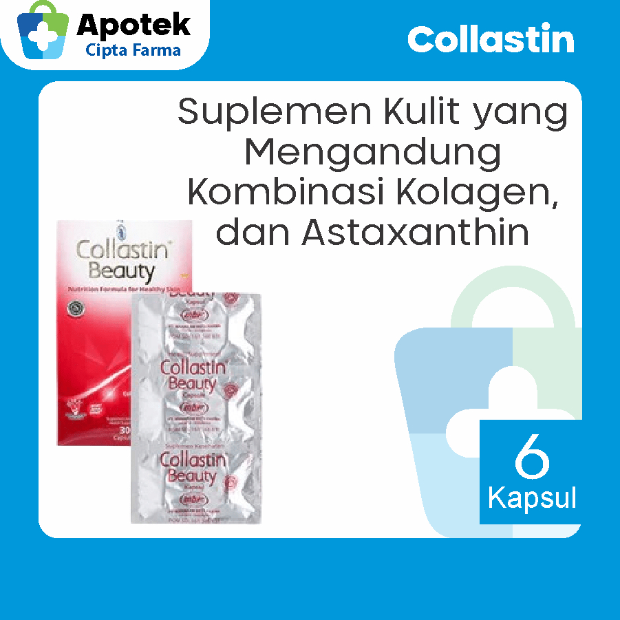 Jual Collastin Beauty Collagen Kolagen Astaxanthin Vitamin C Vitamin A ...