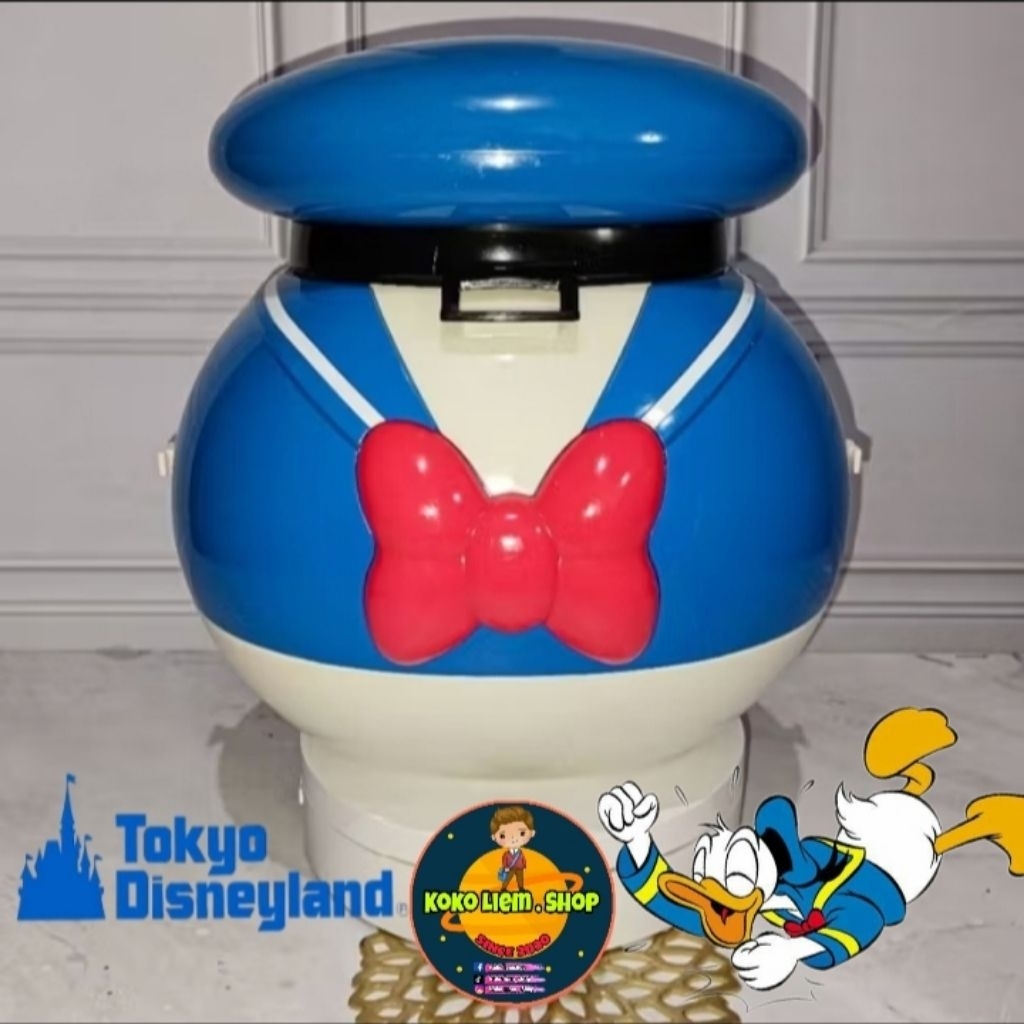 Jual Tempat Popcorn / Bucket Popcorn Donald Duck ( Minus Tanpa Tali ...