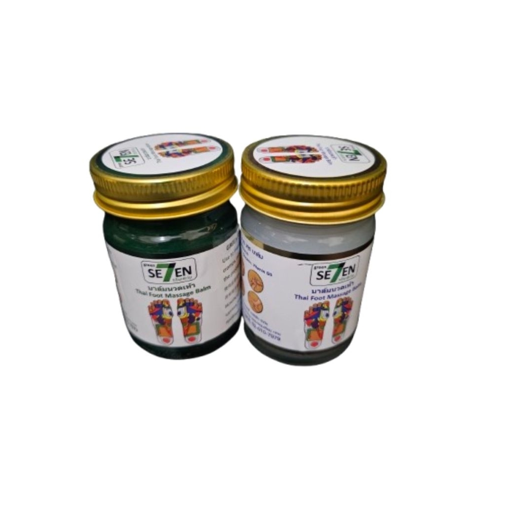 Jual BALSAM GREEN SEVEN BALSEM KAKI GREEN SE7EN/THAI FOOT MASSAGE BALM ...