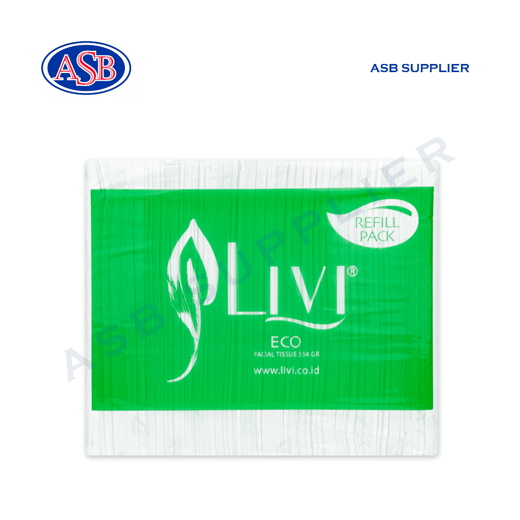 Jual Tissue / Tisu LIVI Eco Facial Kiloan 2 Ply (554 Gram) | Shopee ...
