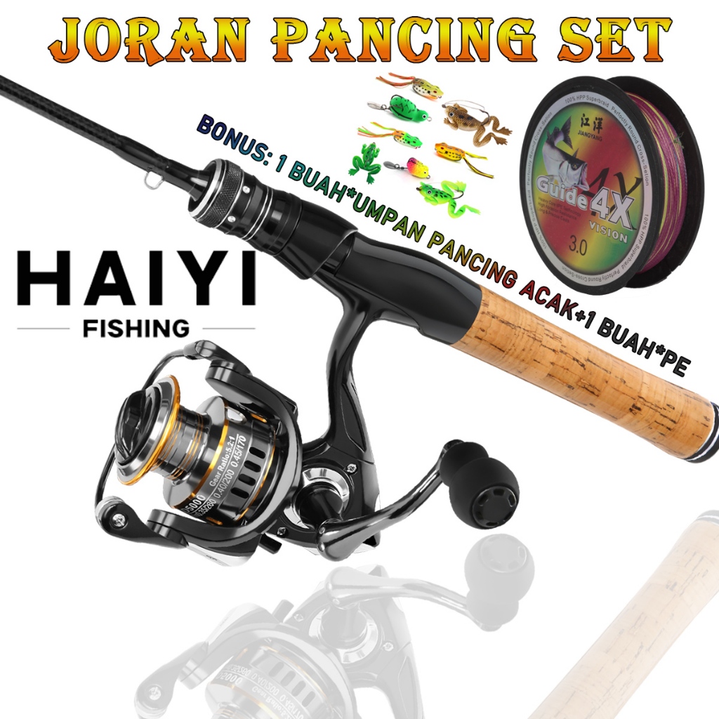 Jual HAIYI FISHING Carbon Fiber Joran Pancing Ultralight Strong ...